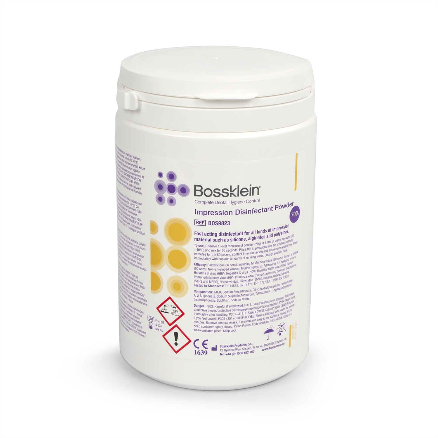 Homepage - Bossklein - Hygiene & Disinfection Products